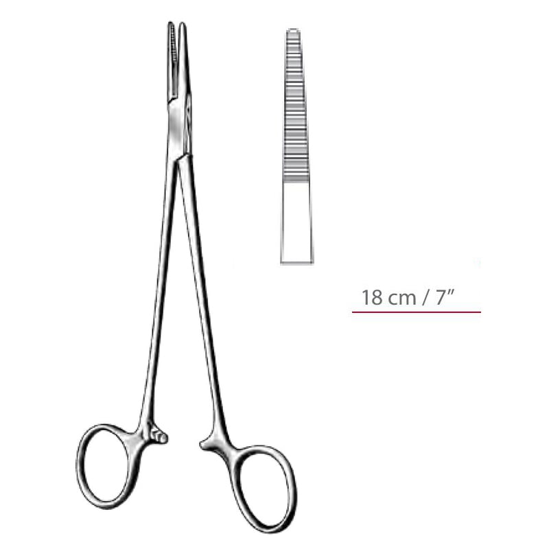 Adson Hemostatic Forceps Straight Surgical Instruments Veterinary Tools ...