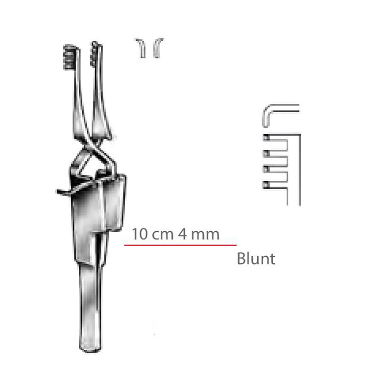 Alm Self Retaining Retractors 3 x 3 Blunt Prongs Surgical Instruments ...