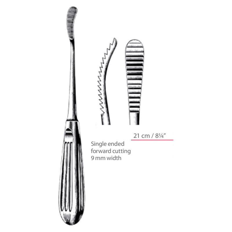 Aufricht Nasal Rasp Bone File Orthopedic Surgical Instruments ...