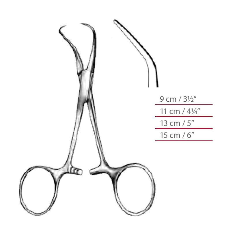 Backhaus Hemostatic Towel Clamps Surgical Instruments Veterinary Tools ...