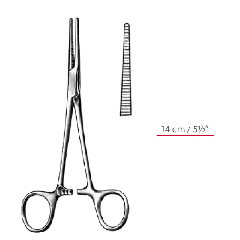 Crile Hemostatic Forceps Straight Surgical Instruments Veterinary Tools ...