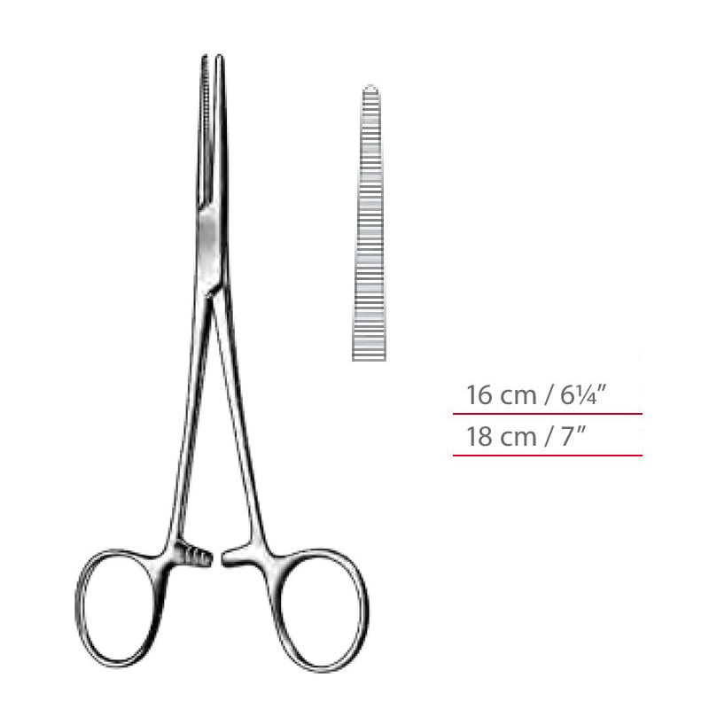 Crile-Rankin Delicate Hemostatic Forceps Straight Surgical Instruments ...