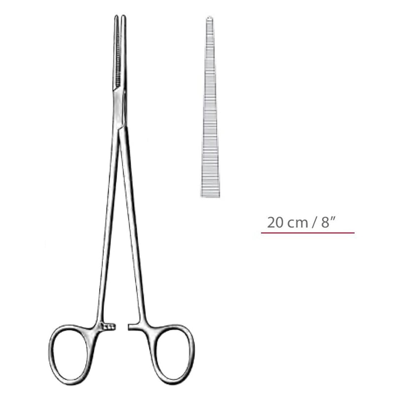 Heiss Hemostatic Forceps Straight Surgical Instruments Veterinary Tools ...