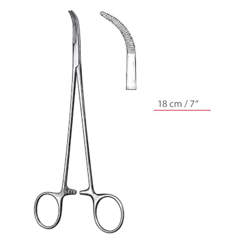 Mixter-Baby Hemostatic Forceps Curved Surgical Instruments Veterinary ...