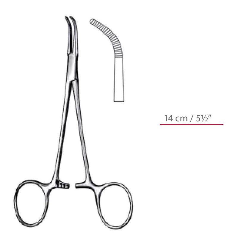 Mixter Hemostatic Forceps Curved Surgical Instruments Veterinary Tools ...