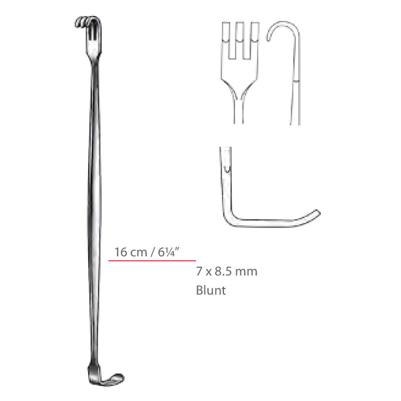 Senn-Miller Double Ended Retractors Blunt Surgical Instruments ...