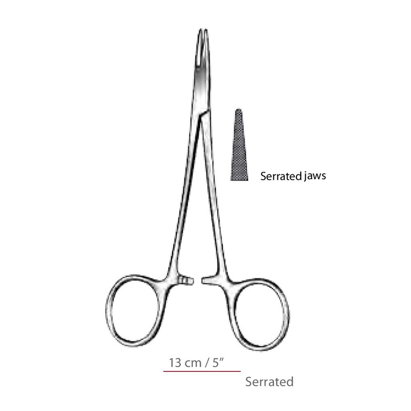 Webster Needle Holders Delicate Serrated Jaws Surgical Instruments ...