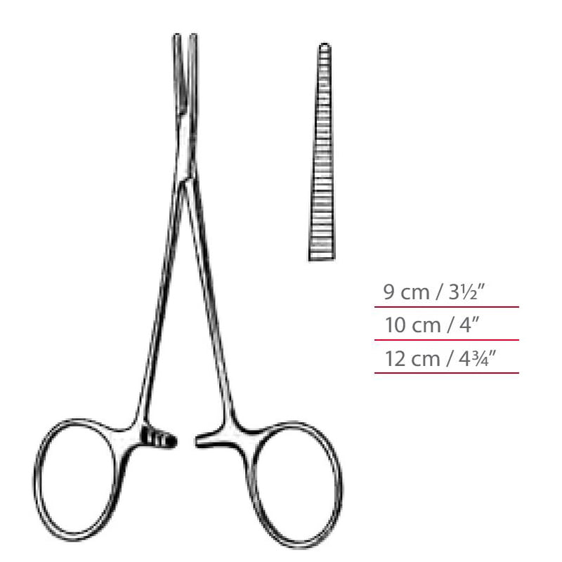 Micro Mosquito Hemostatic Forceps Straight Normal Surgical Instruments ...