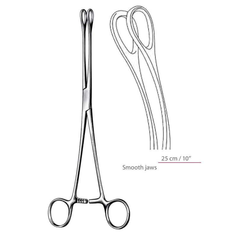 Foerster Hemostatic Forceps Curved Smooth Jaws Surgical Instruments ...