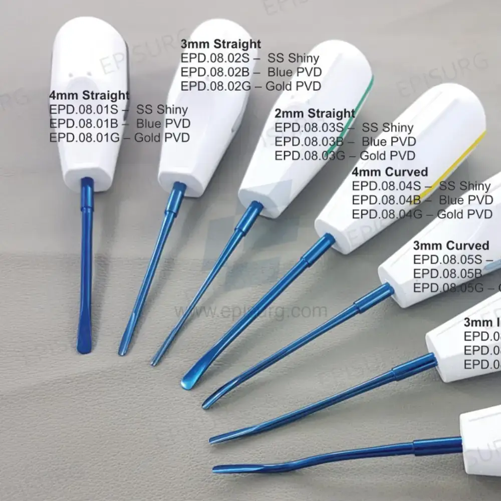 Dental luxators Titanium - EPISURG Group of Industries